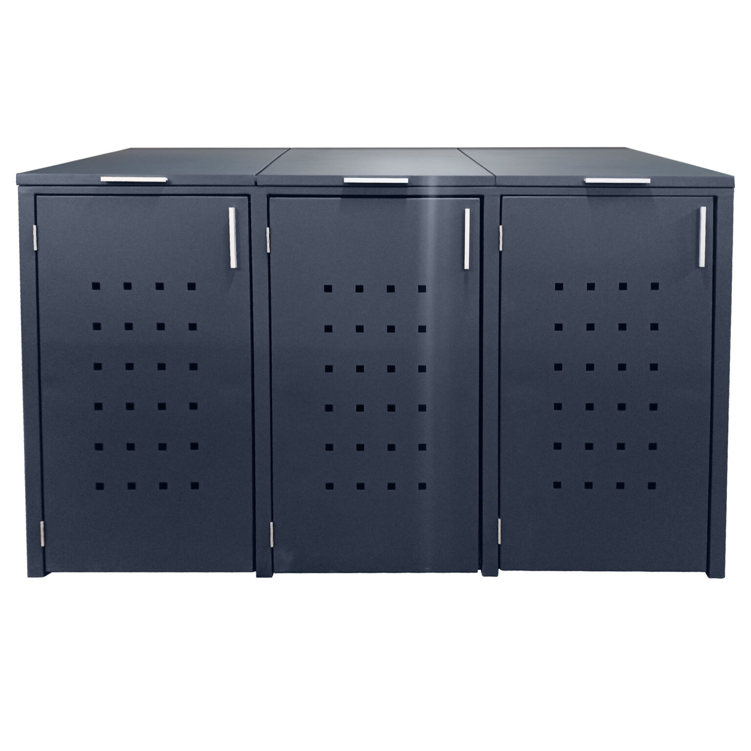 Erstaunlich Mülltonnenbox 3x 120 Liter Bilder