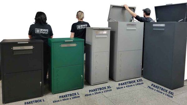 Paketbox XXL für große Pakete | Metallwarenfabrik - RWGMETAL