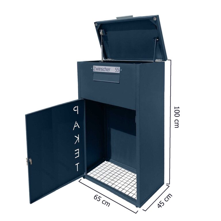 Paketbox L für große Pakete | Metallwarenfabrik