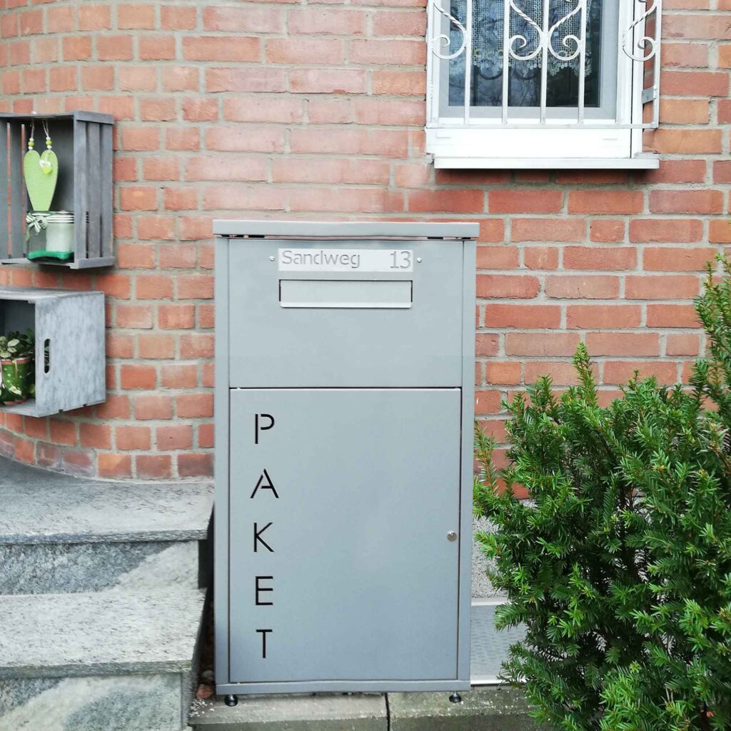 Paketbox L für große Pakete | Metallwarenfabrik