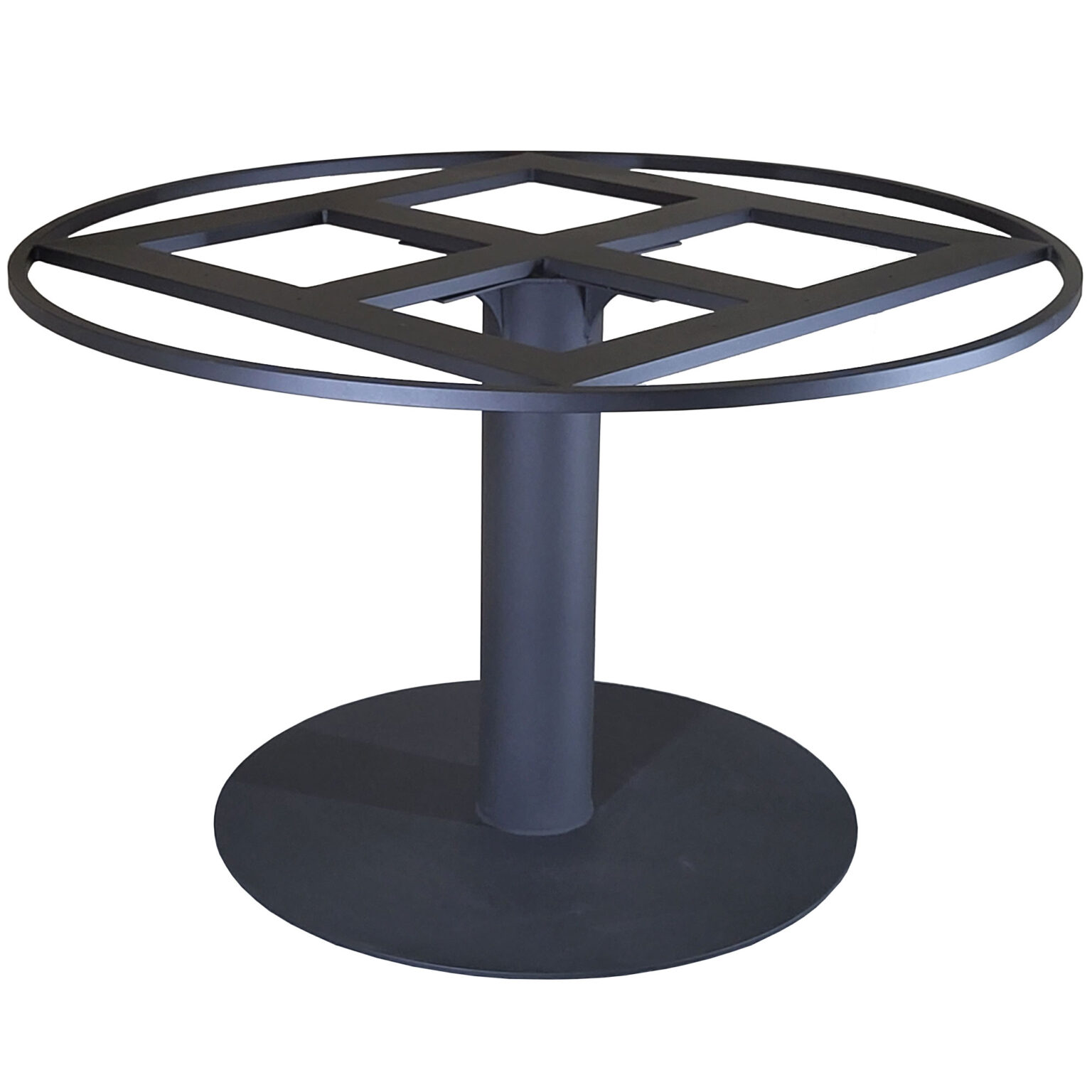 Einbein Tischgestell für RUNDE Tischplatten