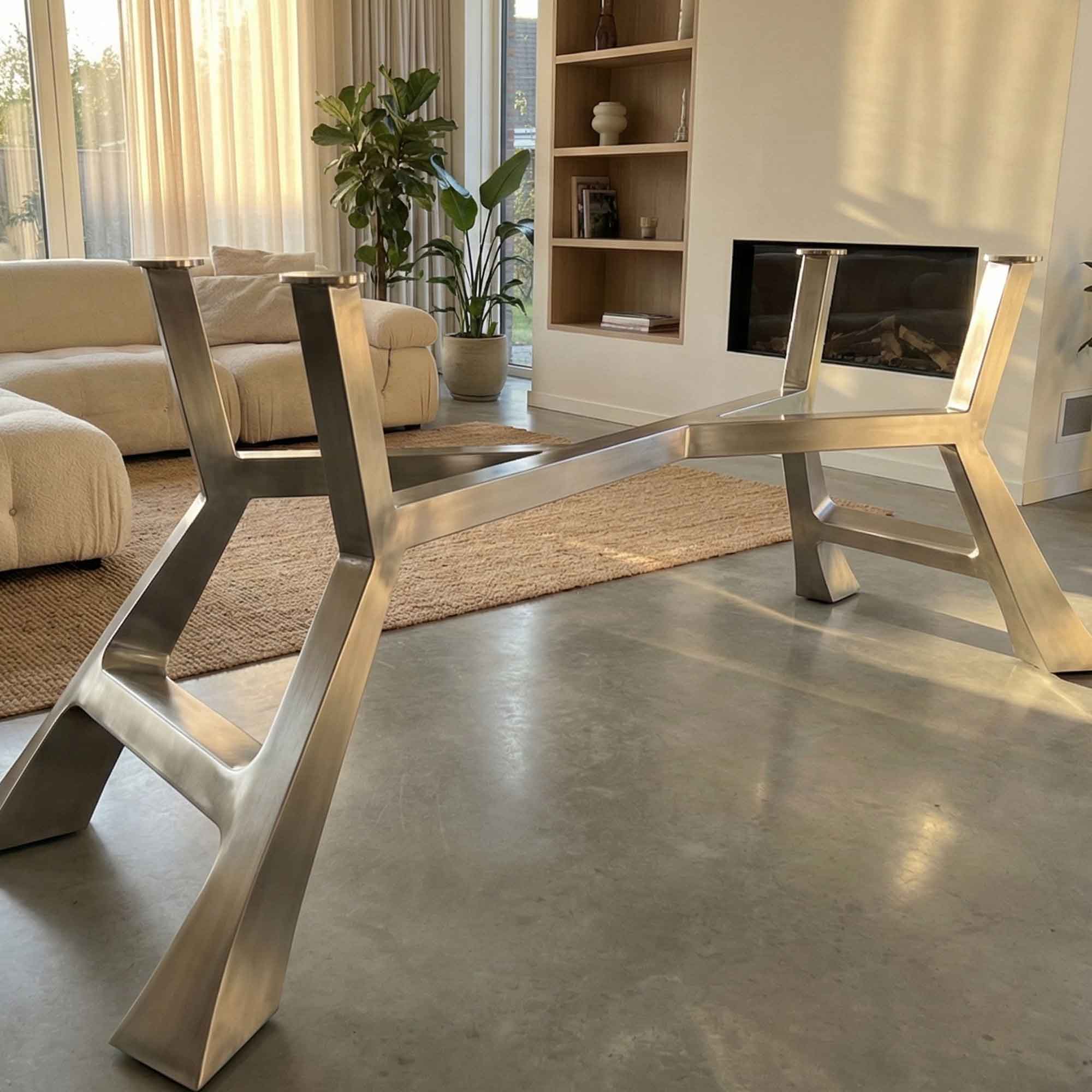 RADICI design table frame – Organic root look